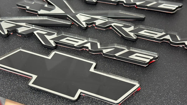 1999 - 2003 Chevrolet S10 Xtreme Emblem Package – Lucid Made Designs