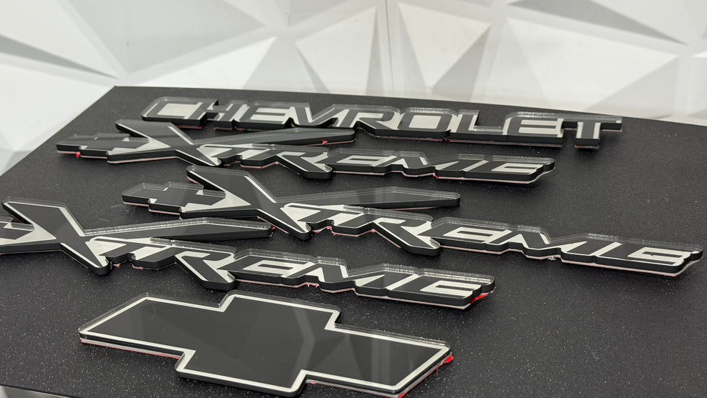 1999 - 2003 Chevrolet S10 Xtreme Emblem Package – Lucid Made Designs